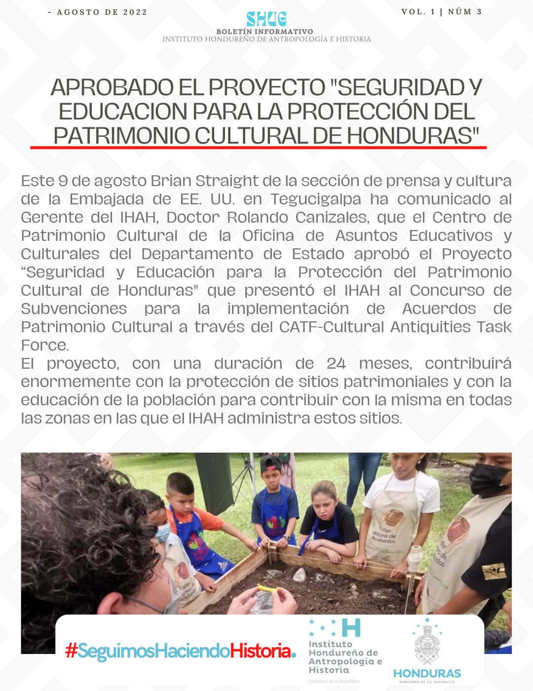 Aprobado el proyecto «Seguridad y Educación para la protección del ...